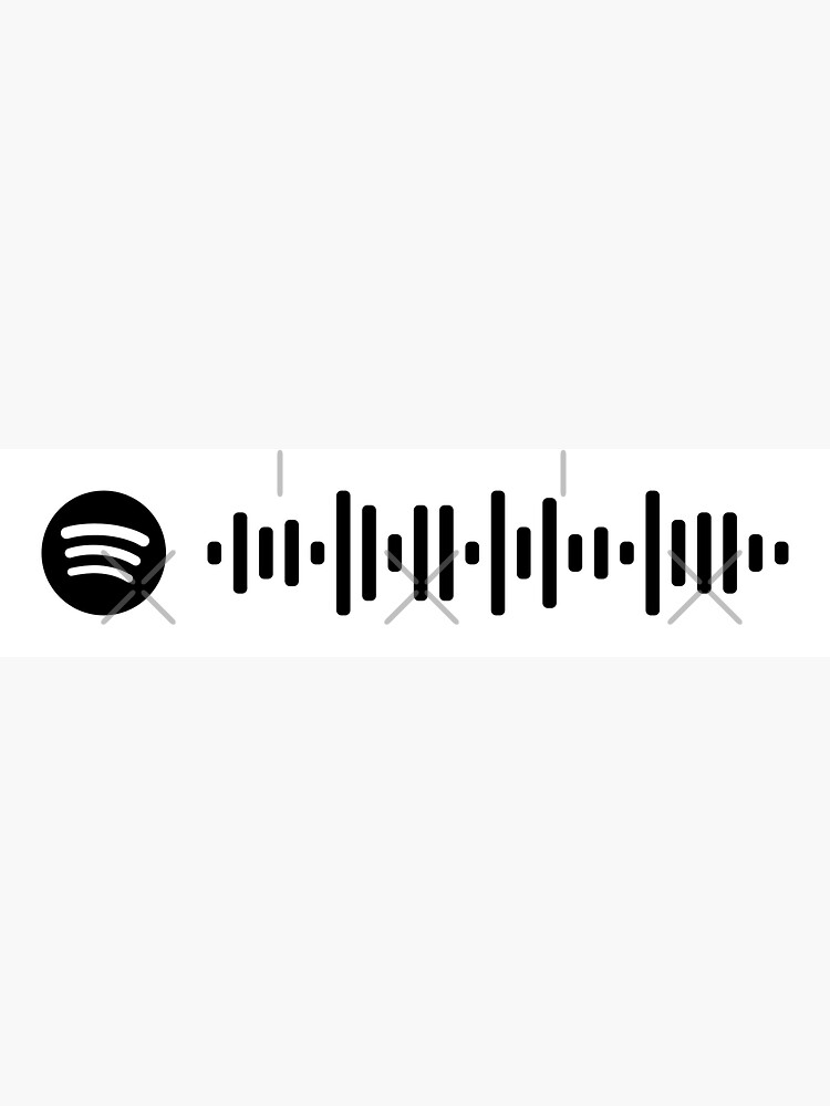 "Folklore Cardigan Taylor Swift Spotify code" Sticker for Sale by ...