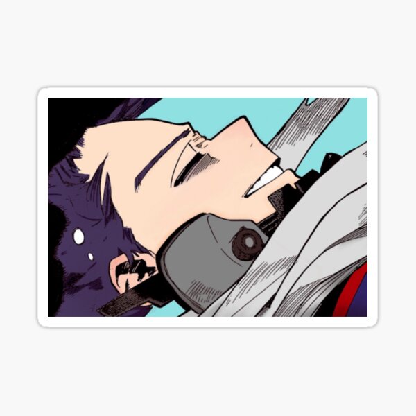"Shinsou Smile [ Purple Vers. ]" Sticker by Ianterweb | Redbubble