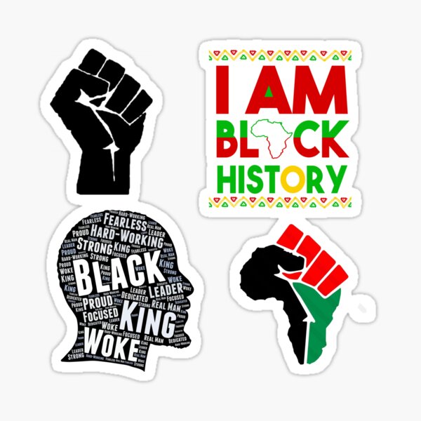 "BLM STICKER PACK" Sticker by CarterAndCo | Redbubble