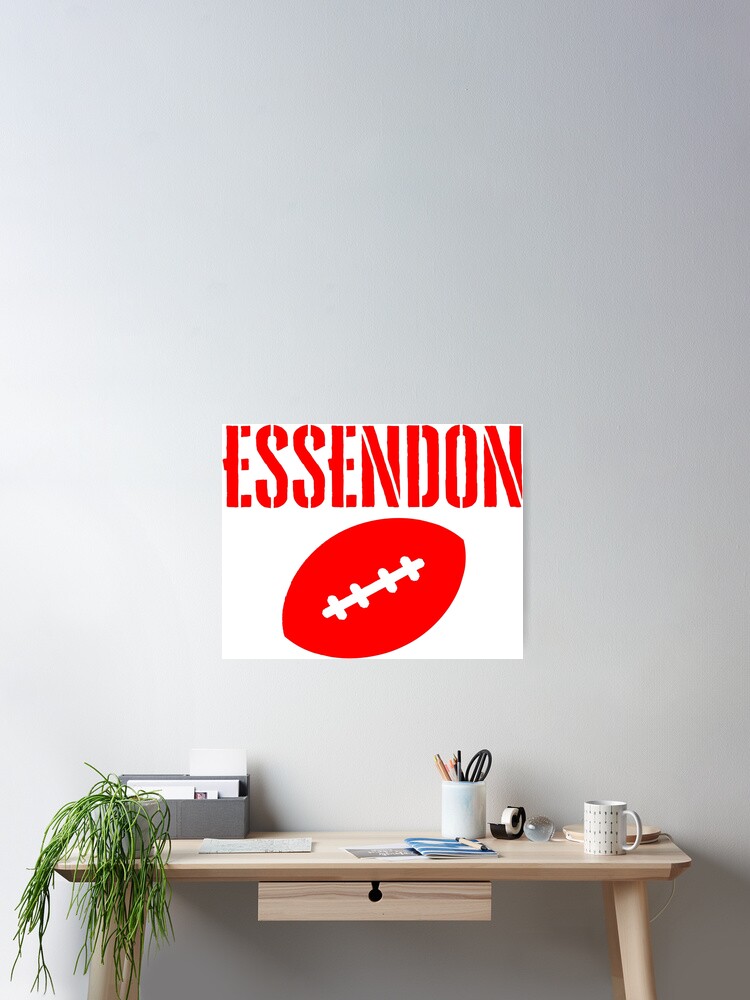 "Essendon FC " Poster for Sale by SchlossInspire | Redbubble