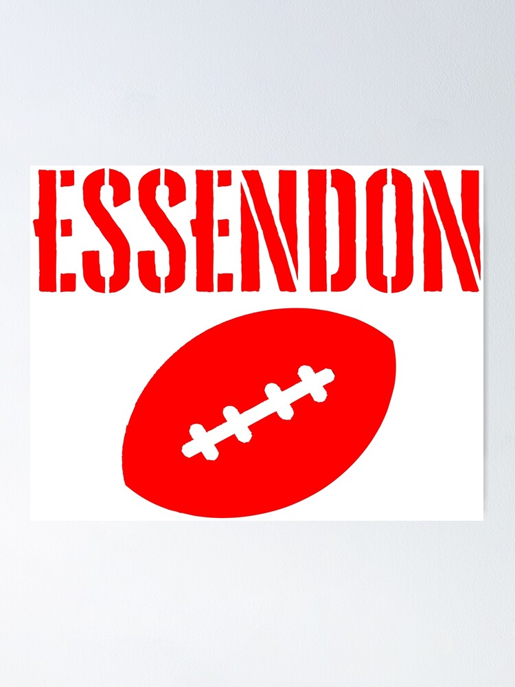 "Essendon FC " Poster for Sale by SchlossInspire | Redbubble