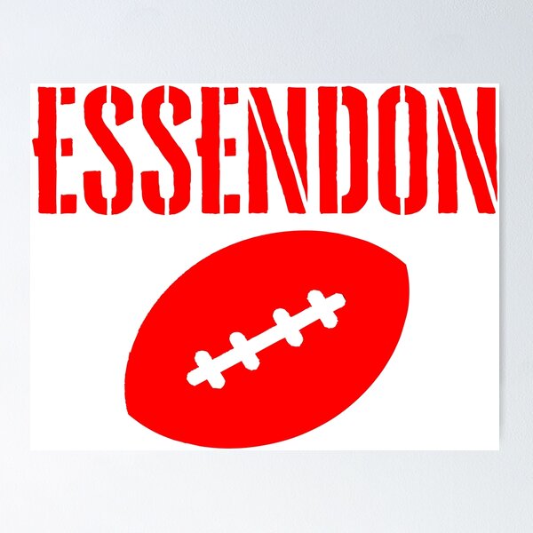 "Essendon FC " Poster for Sale by SchlossInspire | Redbubble
