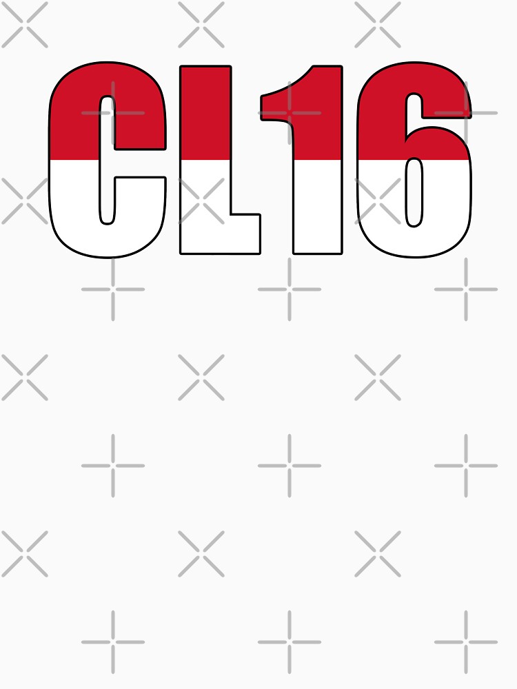 "CL16" T-shirt for Sale by 107percent | Redbubble | formula 1 t-shirts ...