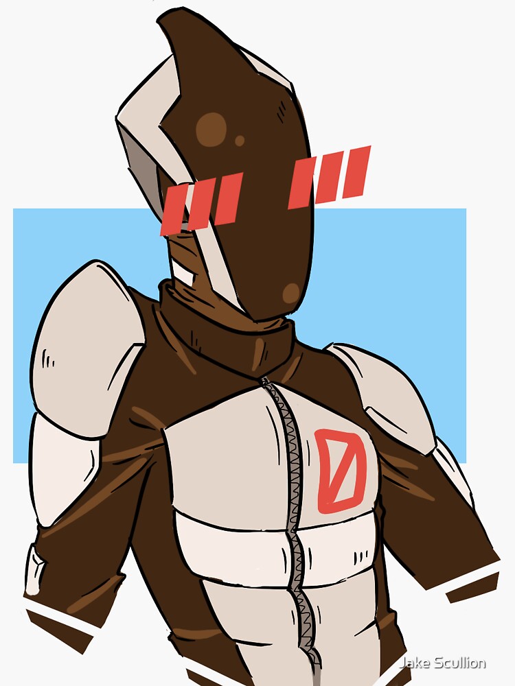 "Zer0" Sticker by DandyChameleon | Redbubble