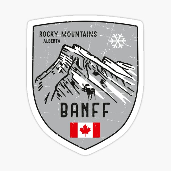 "Banff Kanada Wappen " Sticker von posay | Redbubble