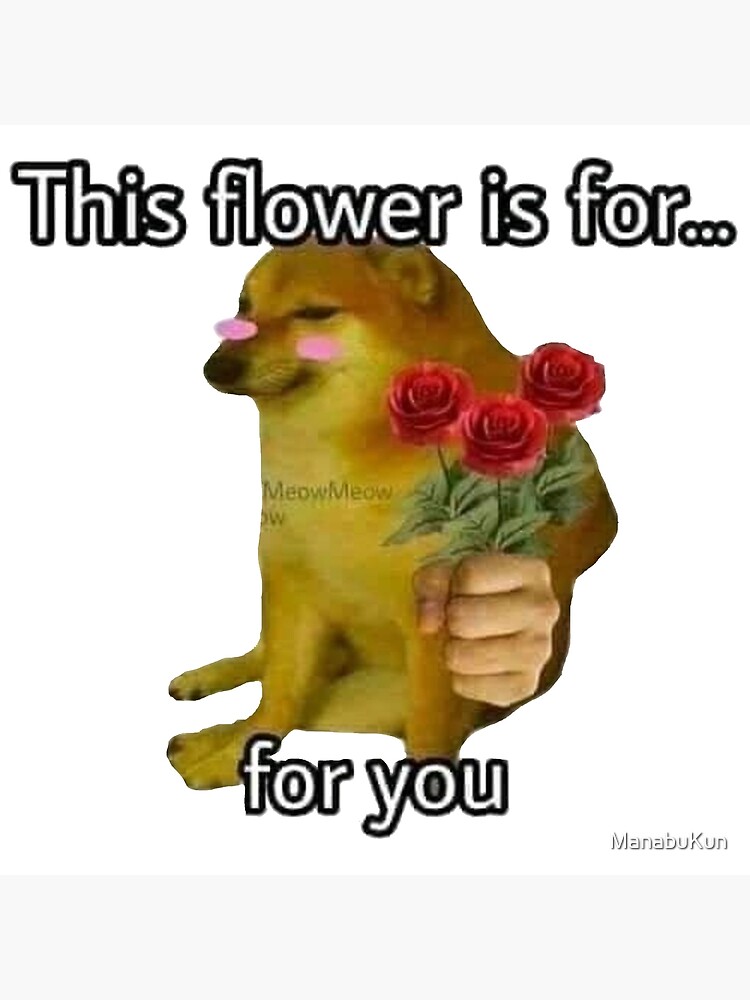 Póster «Cheems enamorados» de ManabuKun | Redbubble