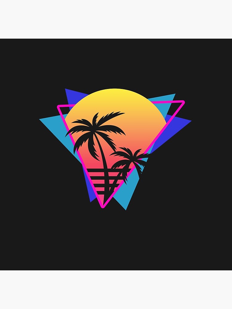 "Miami Vice Retro Wave Graphic 80's" Poster for Sale by artandroam ...