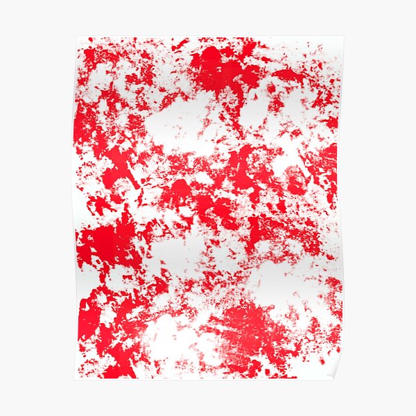 "red stain" Poster by Srisavi | Redbubble