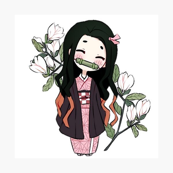 Small Nezuko Photographic Prints | Redbubble