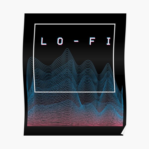 "Soundwave Lo Fi Chill" Poster for Sale by ghost888 | Redbubble