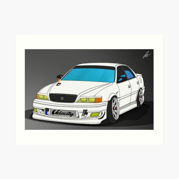 "Toyota Chaser JZX100 Print" Art Print for Sale by Velocity-Prints ...