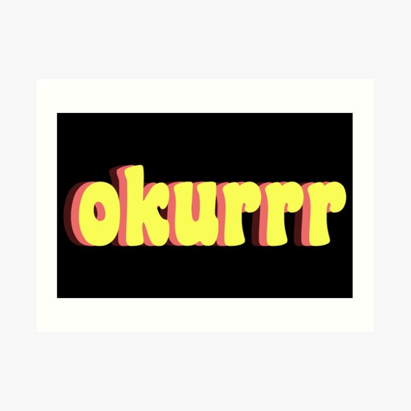 Okurr Wall Art | Redbubble