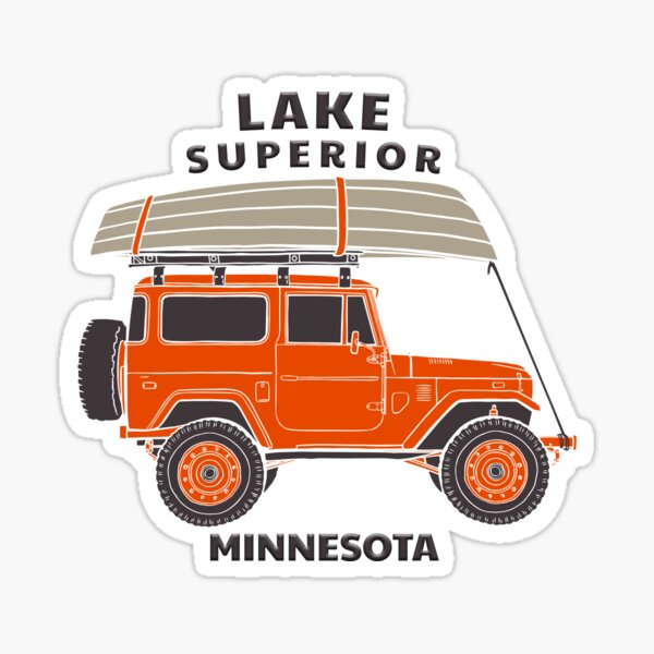 "Lake Superior, Minnesota" Sticker by positiveimages | Redbubble