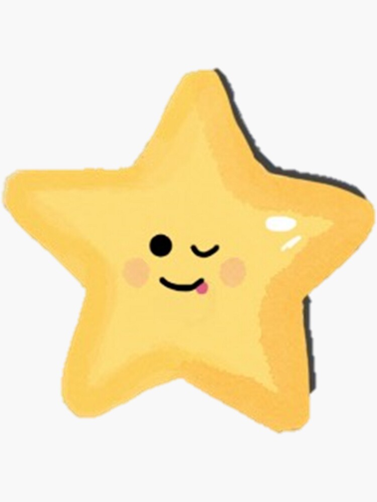 "Cute Little Star" Sticker for Sale by virliazhangg | Redbubble