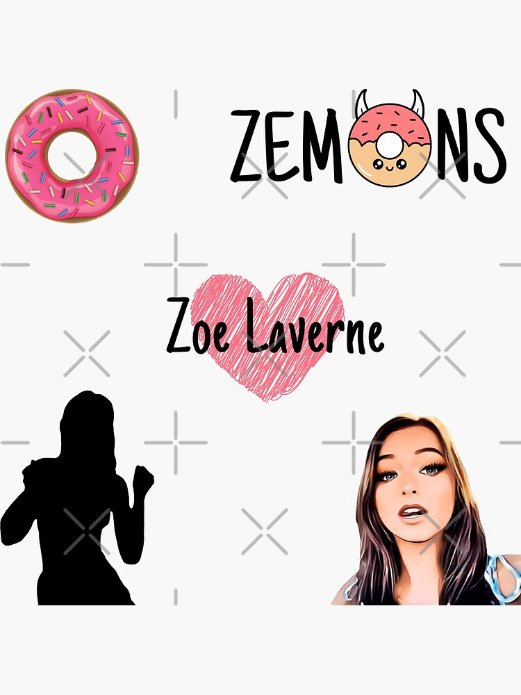 "Zoe Laverne - Proud Zemon " Sticker for Sale by AlayneYoung | Redbubble
