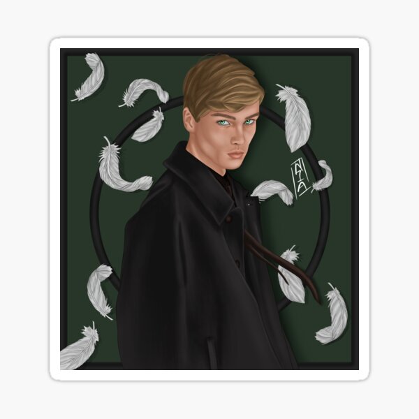 "aaron warner" Sticker by witchlingsart | Redbubble