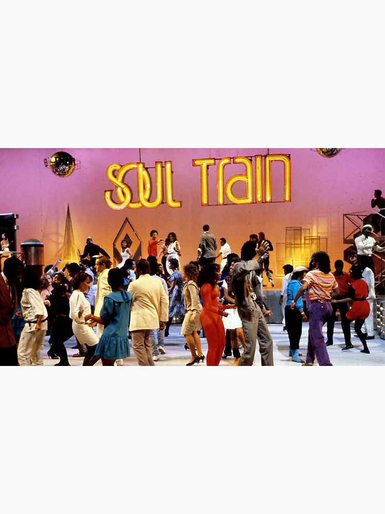 "Soul Train" Sticker for Sale by lamariaa | Redbubble