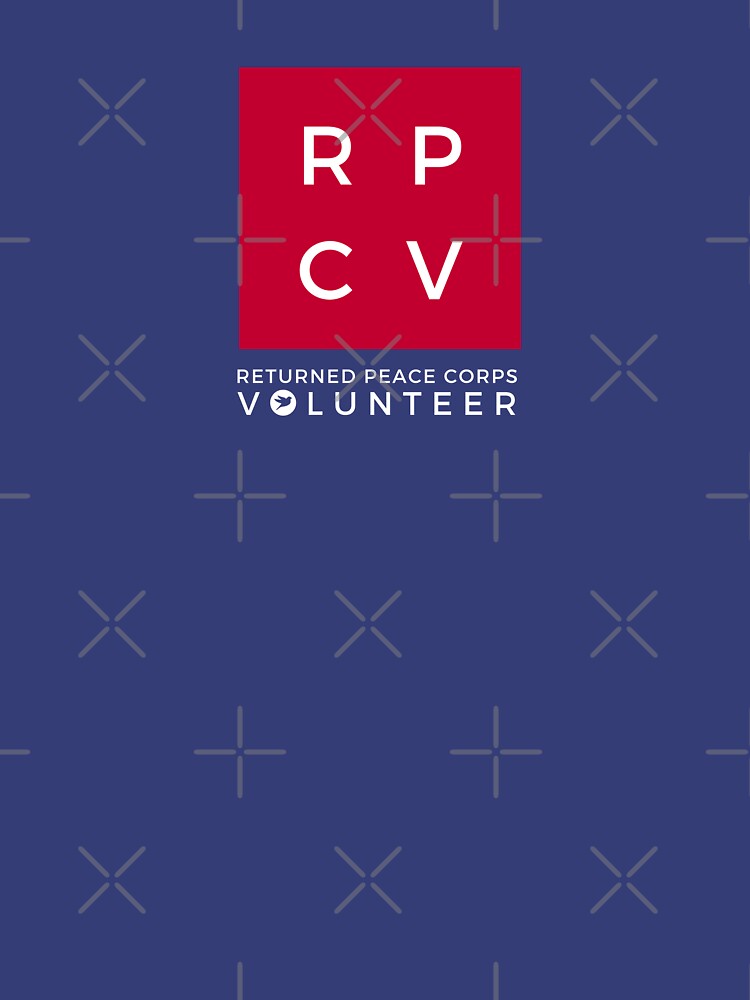 "RPCV - Returned Peace Corps Volunteer" T-shirt by EspyDesignCo | Redbubble