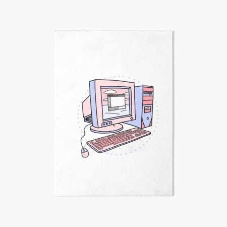 "Computer Aesthetic" Art Board Print for Sale by mcdohead | Redbubble