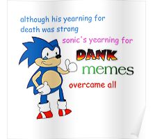 Sonic the Hedgehog: Posters | Redbubble