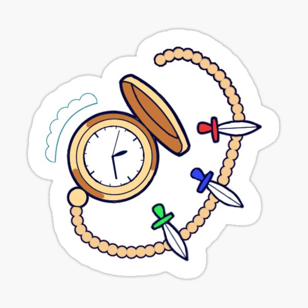 "Sakuya Izayoi" Sticker for Sale by MollyYancey | Redbubble