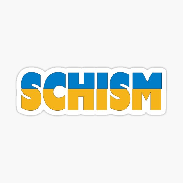 "Schism" Sticker by Magic-Moon | Redbubble