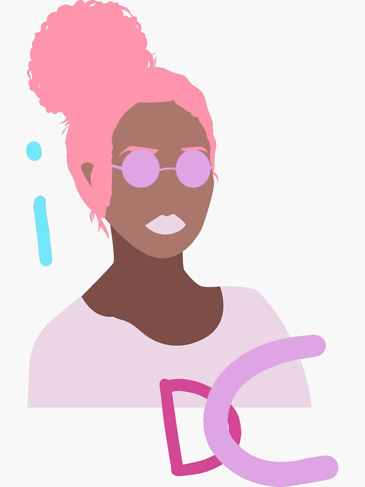 "IDC" Sticker for Sale by LianaLupin | Redbubble