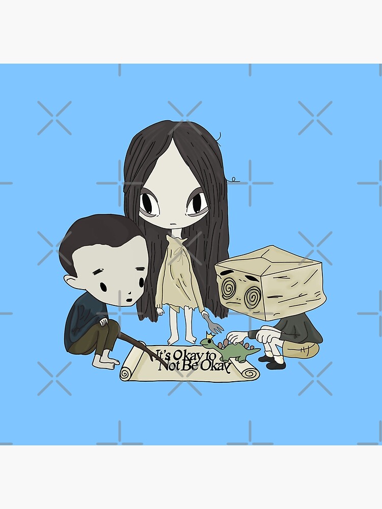 "It’s okay to not be okay cartoon animation dolls kdrama story book ...