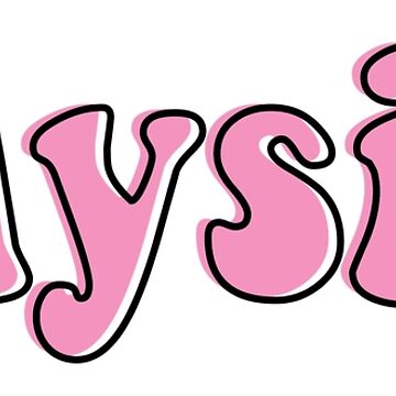 "Physics Sticker- Pink" Sticker for Sale by sophiemrich | Redbubble
