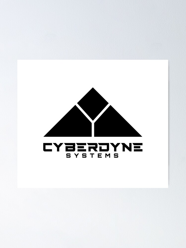"Cyberdyne Logo (Black)" Poster by Mercatus | Redbubble