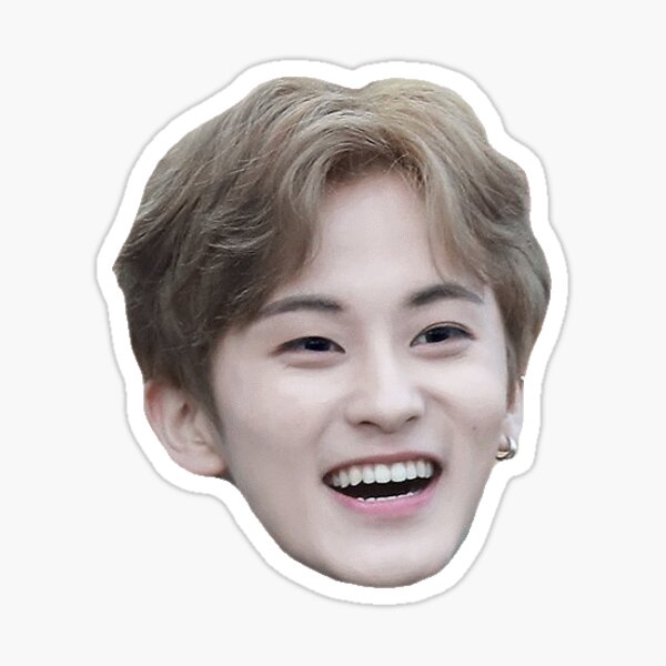 "Mark NCT Head" Sticker for Sale by NayruBlue | Redbubble