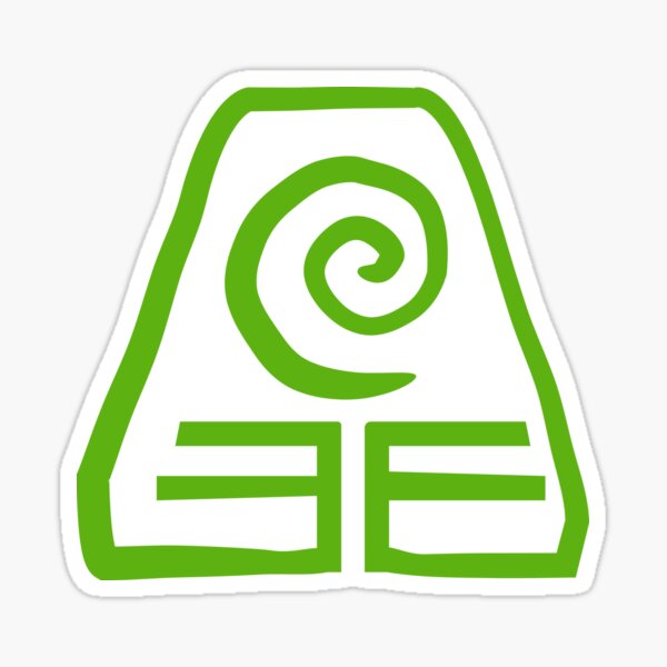 "ATLA: Earthbending" Sticker for Sale by emmarsheehan | Redbubble
