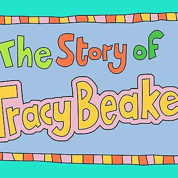 "UK retro 90's cbbc the story of tracy beaker design" Poster for Sale ...
