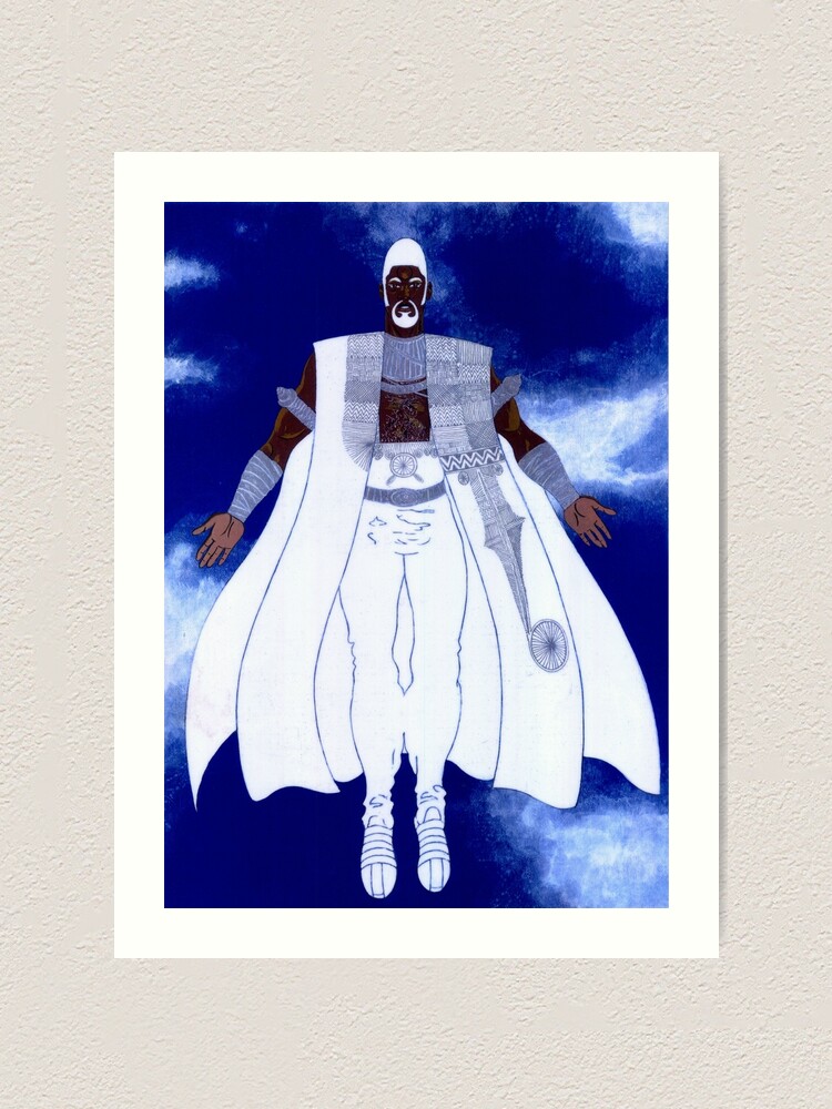 "OBATALA - Orisha of the White Cloth" Art Print for Sale by cjjuzang ...