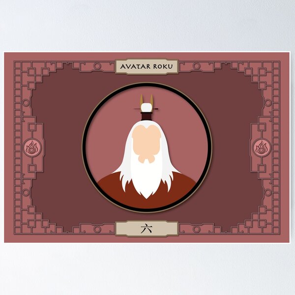 "Avatar Roku , Avatar: The Last Airbender" Poster for Sale by ...