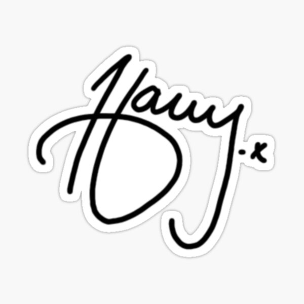"Harry Styles Signature" Sticker for Sale by brookeeboyer | Redbubble