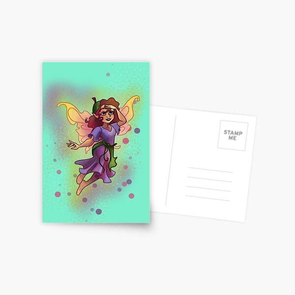 "Prilla the Clapping Fairy" Postcard by ElizaOz | Redbubble