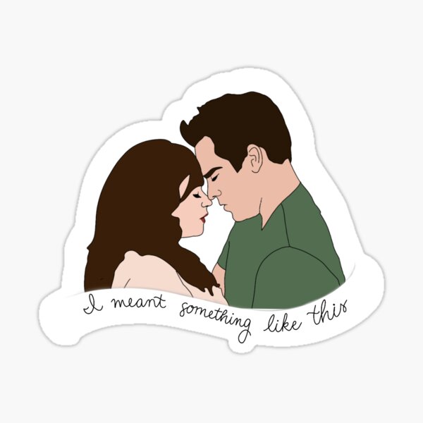 "Nick and Jess" Sticker for Sale by apfingstag | Redbubble