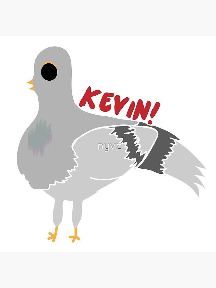 "Kevin the pigeon (1D carrot)" Poster for Sale by nyvz | Redbubble