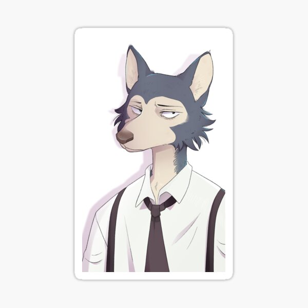 "Legoshi " Sticker for Sale by JinxManedWolf | Redbubble