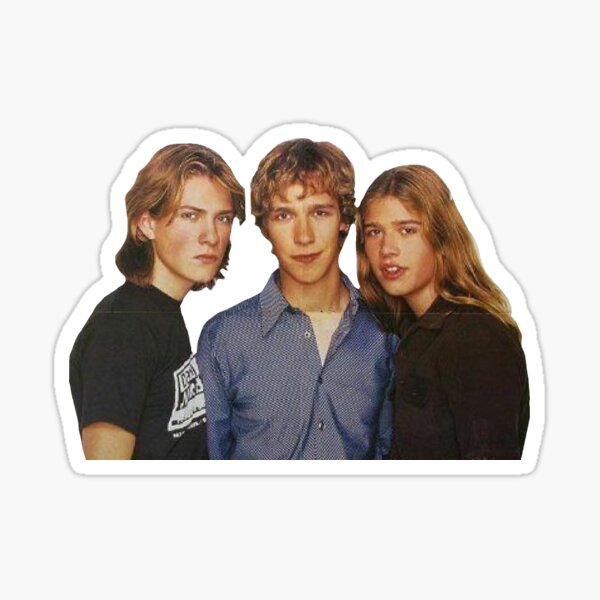 "Hanson 90s Transparent" Sticker for Sale by Katiearoie | Redbubble
