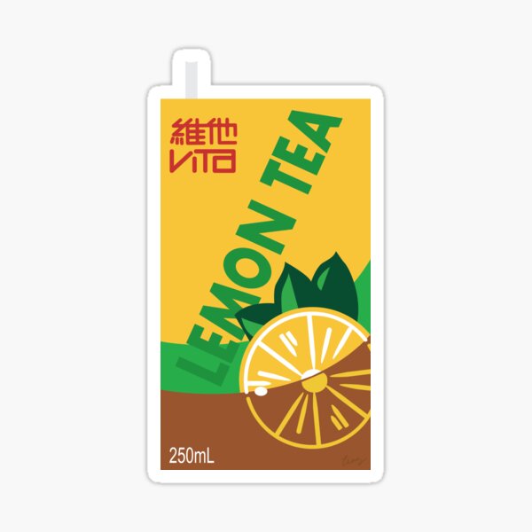"Lemon Tea" Sticker by CSTW | Redbubble