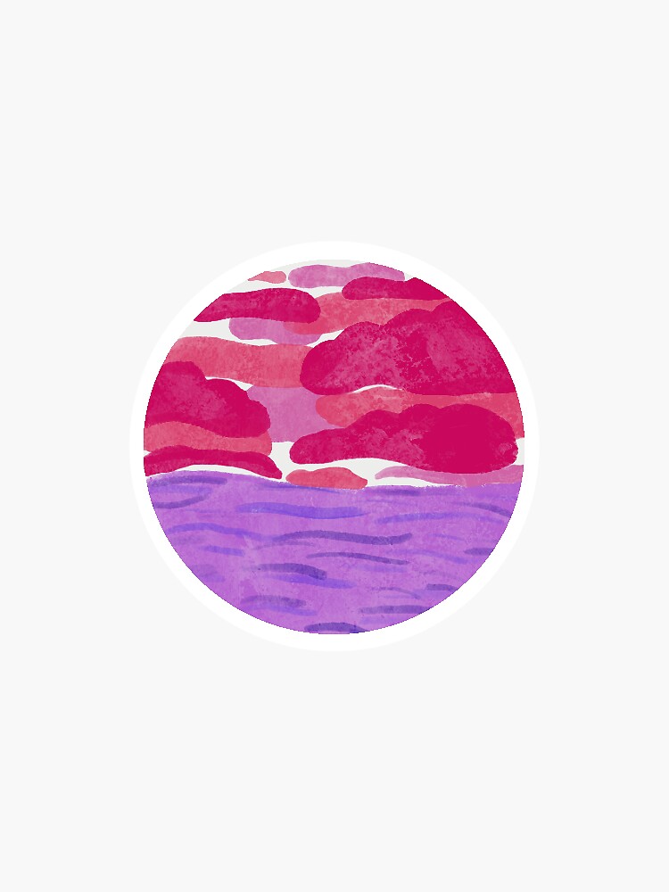 "WLW/Women Loving Women Subtle Gay Pride" Sticker by princessound ...