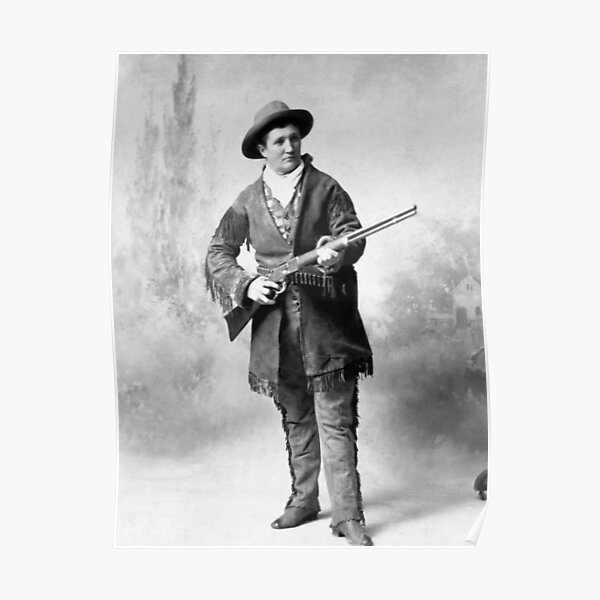 Póster «Calamity Jane sosteniendo un rifle - 1895» de warishellstore ...