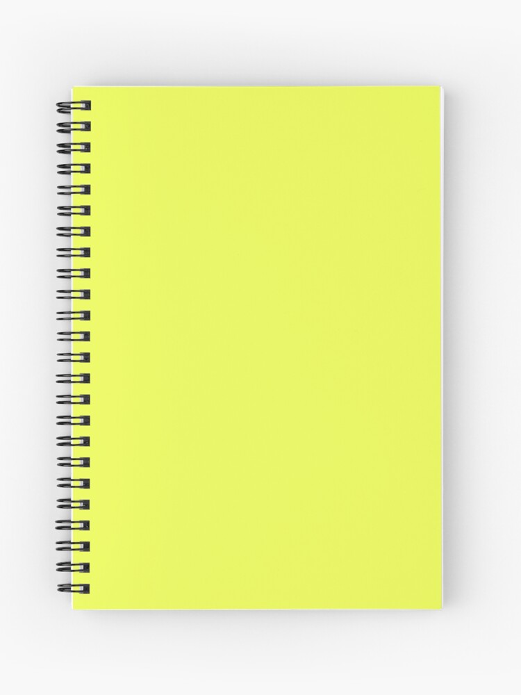 "Lemon Yellow, Solid Yellow" Journal for Sale by Gsallicat | Redbubble