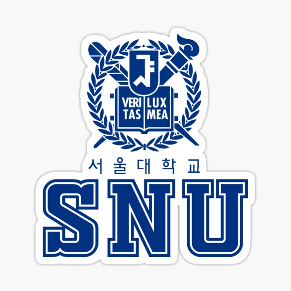"Seoul National University" Sticker for Sale by Kaixiu-Art | Redbubble