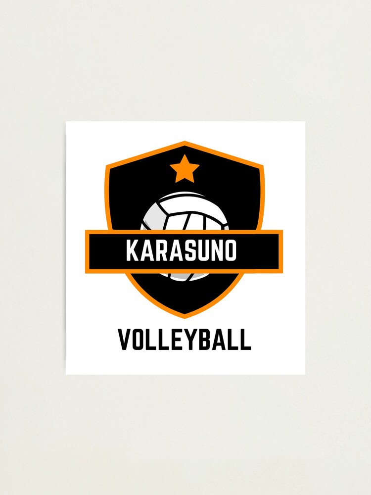 "Karasuno Team Logo (Haikyuu !) (Large Print)" Photographic Print by ...