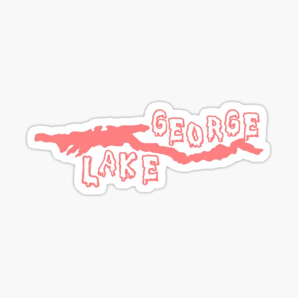 "Lake George" Sticker for Sale by HipGrandma | Redbubble