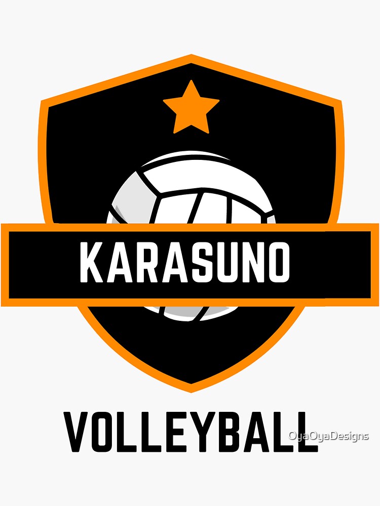 "Karasuno Team Logo (Haikyuu !) (small Print)" Sticker for Sale by ...