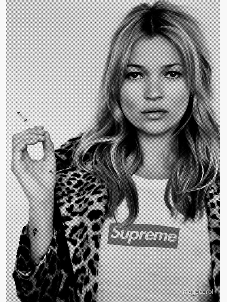 Lámina fotográfica «Kate, top model inglesa foto mejorada digitalmente ...